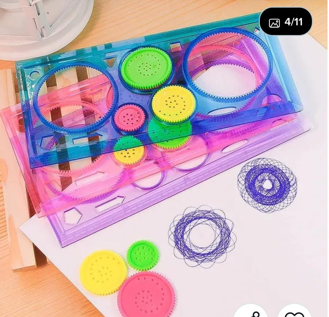 Spirograph Geometric Ruler & Drawing Toy